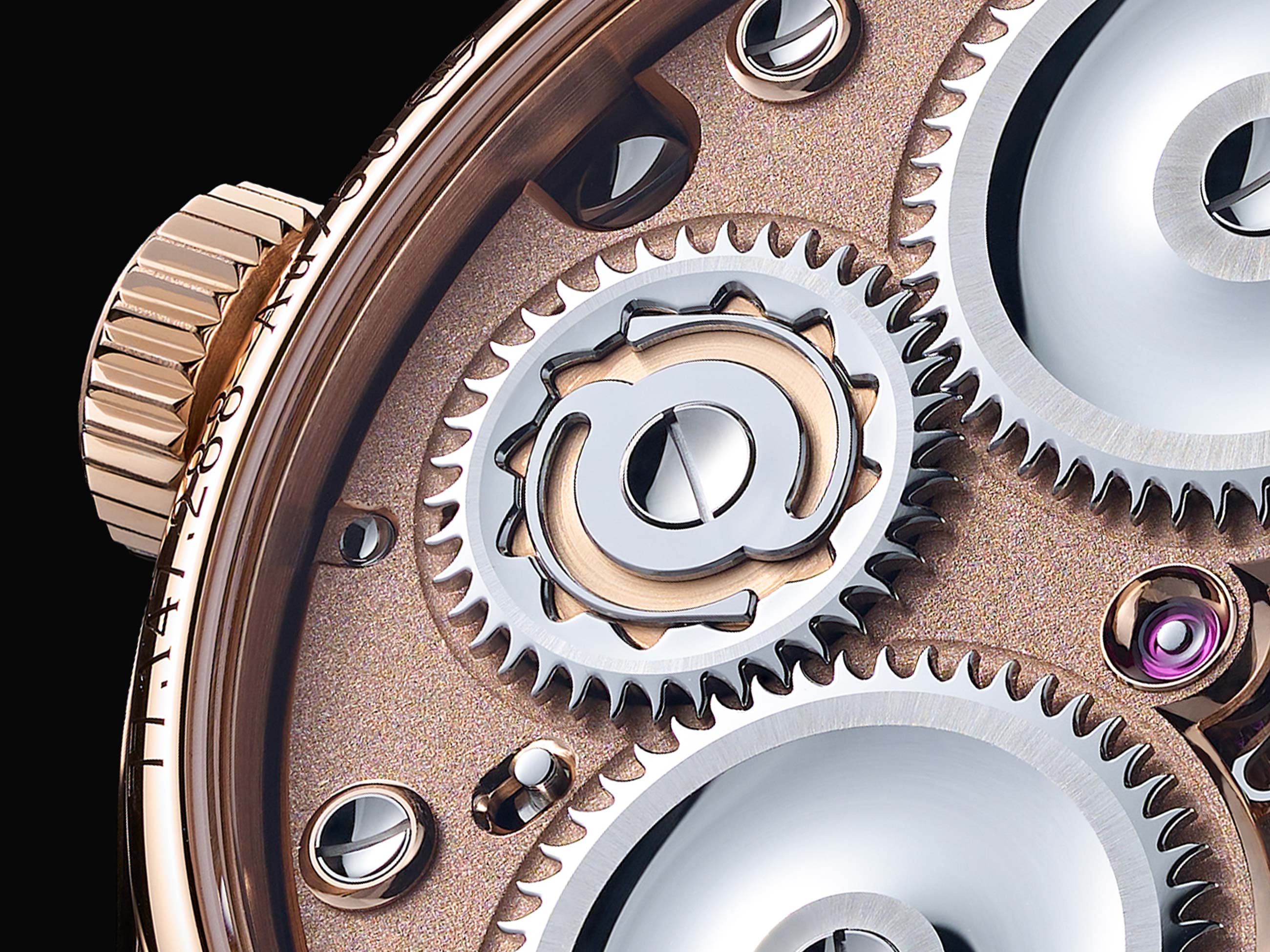 Simon Brette • The Chronomètre Artisans Rose Gold watch